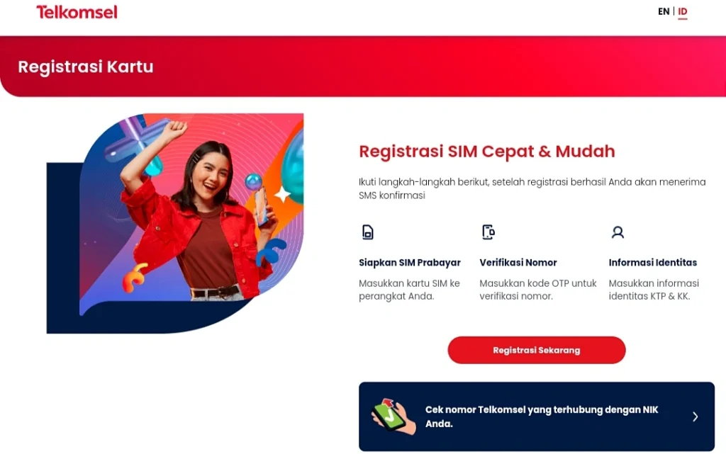 5 Cara Registrasi Kartu Telkomsel dengan Mudah dan Cepat - Optimaise